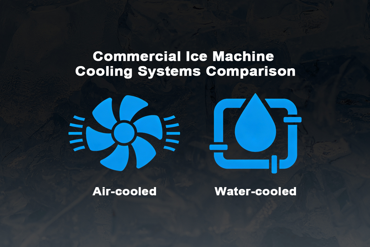 Commercial Ice Machines: Air-Cooled vs Water-Cooled - Comparison ...