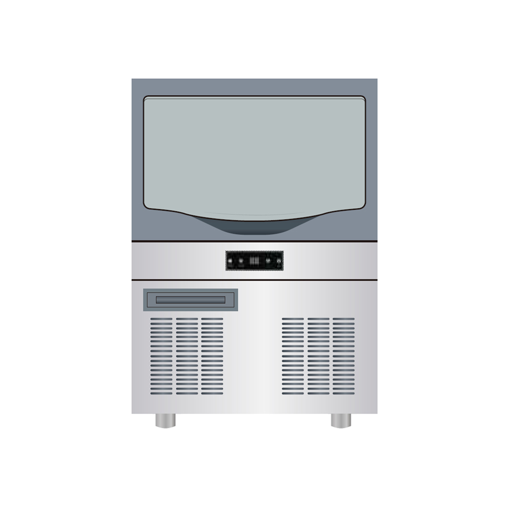 Undercounter Type Commercial Cube Ice Machine engineered for quiet ...